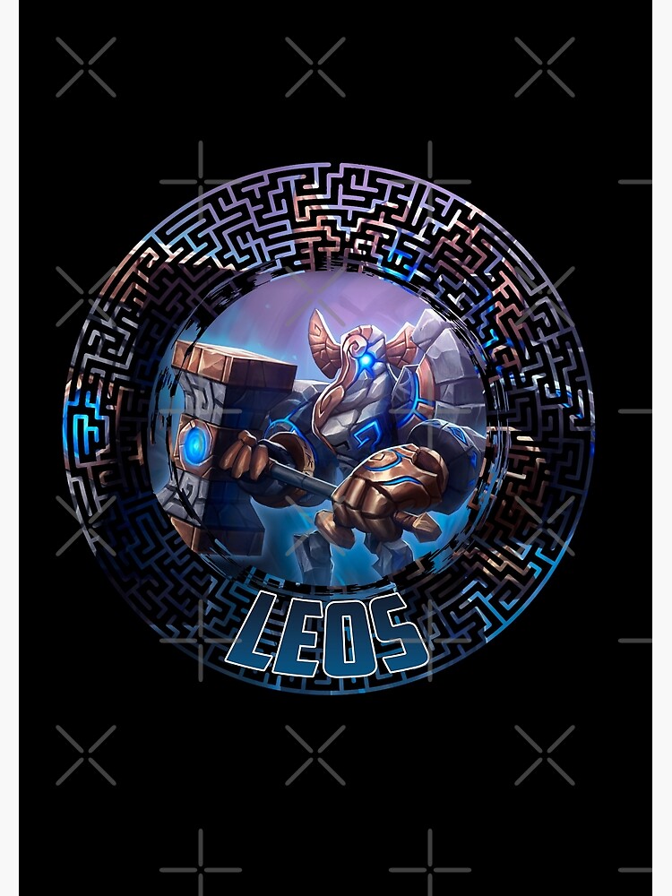 Póster «Guardianes del laberinto Leos Water - Guerra de invocadores» de ...