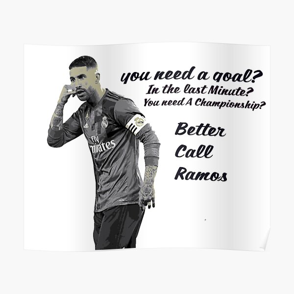 Sergio Ramos Posters | Redbubble