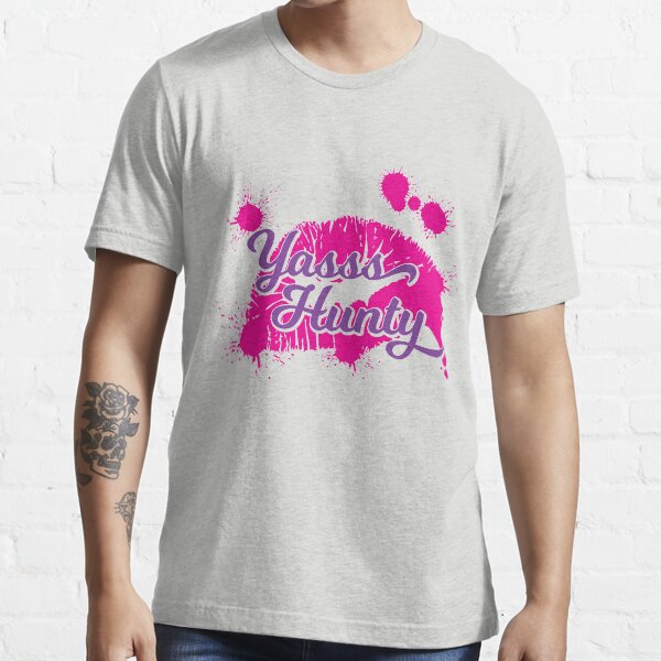 "Yasss Hunty Gay Pride Lustige Geschenkideen" T-Shirt von FabTivia ...