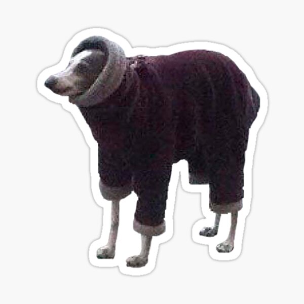 "Bork Bork, it is i Doggo " Sticker by Sxnah | Redbubble