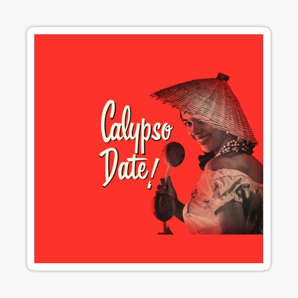 "Dance date with calypso" Sticker by lupgordon | Redbubble