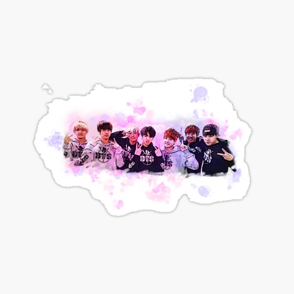 "BTS, Bangtan Boys, Kpop, K-pop, Oppa" Sticker by 22237 | Redbubble
