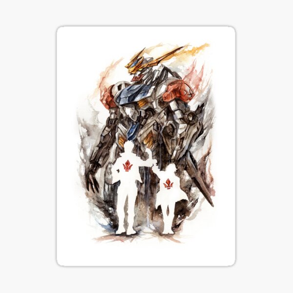 "Iron Blooded Orphans" Sticker by AkiMao | Redbubble