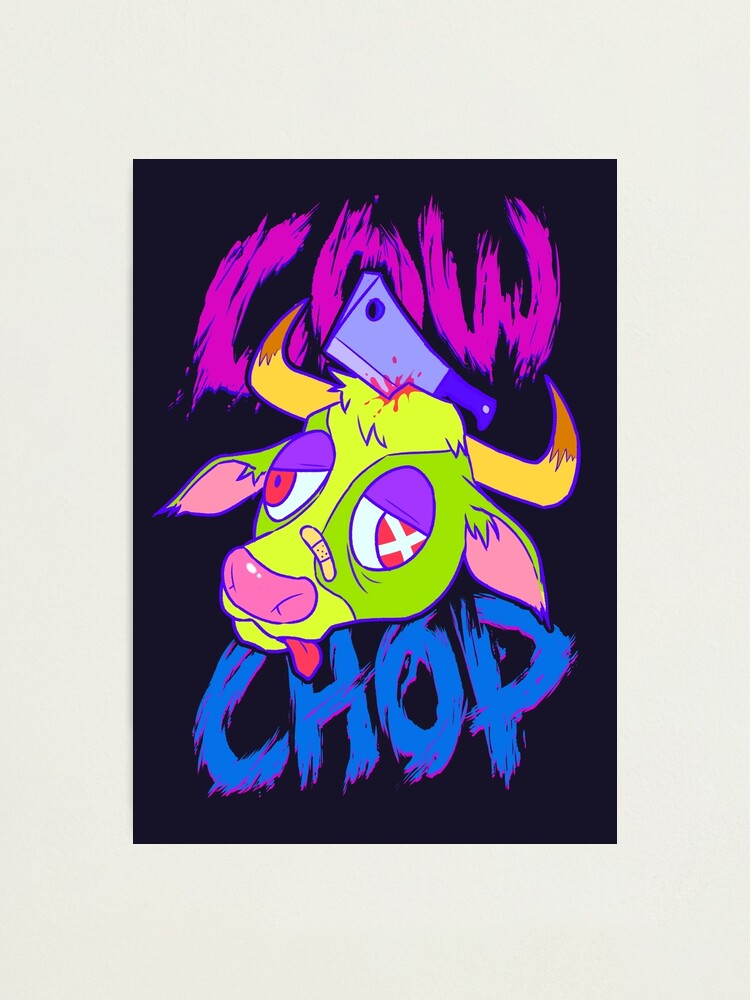 "Cow Chop" Photographic Print for Sale by Shuploc | Redbubble