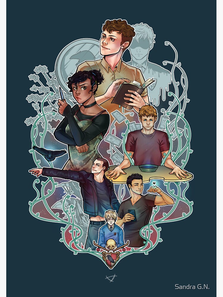 "The Raven Cycle" Sticker for Sale by Saganu | Redbubble