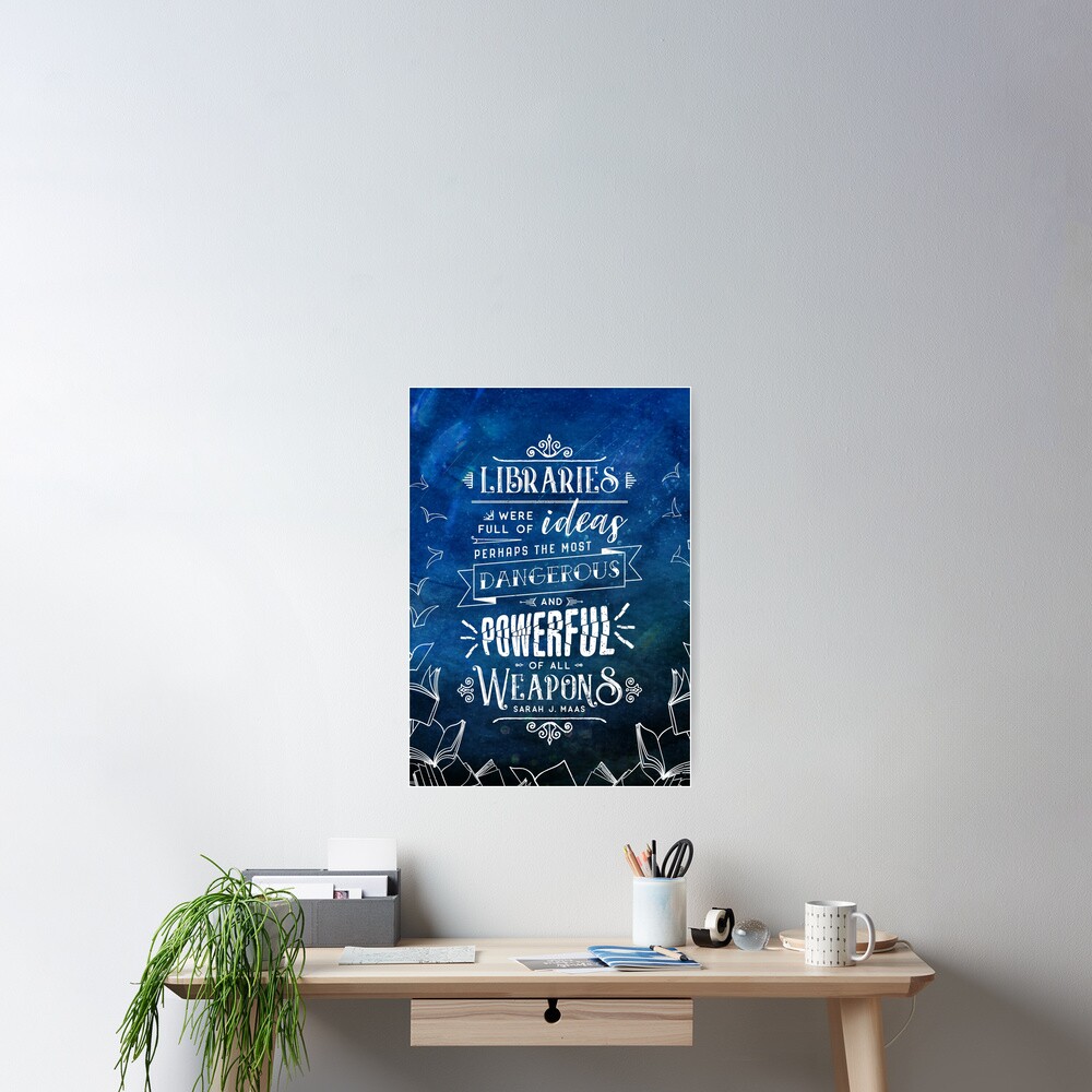 "Libraries" Poster for Sale by stellaarts | Redbubble