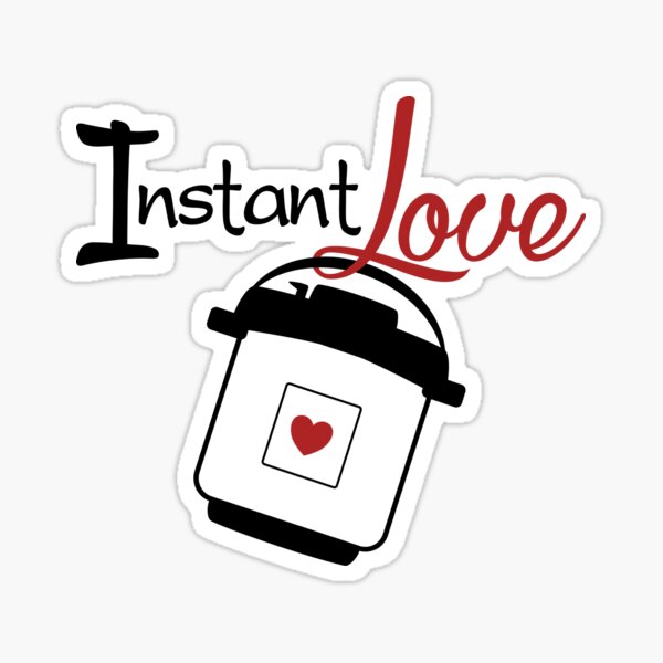 "Instant Pressure Cooker Love" Sticker for Sale by umeimages | Redbubble