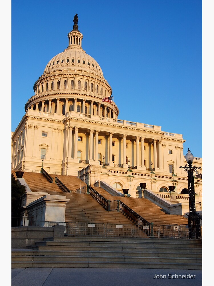 "U. S. Capitol West Face" Poster for Sale by woodeye518 | Redbubble