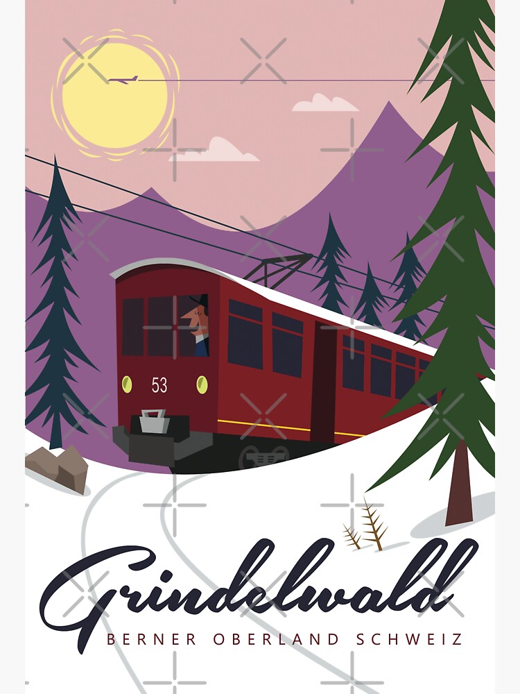 "Grindelwald poster" Sticker for Sale by GAGodel | Redbubble