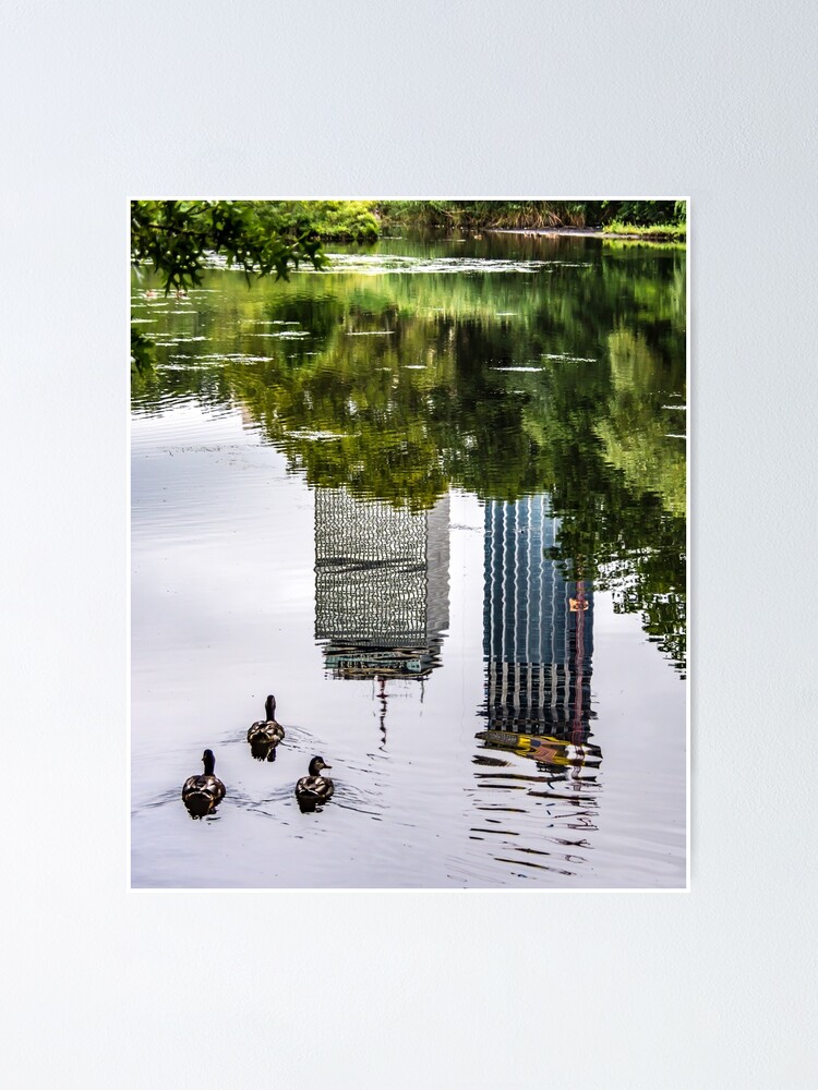 "Boston Reflections" Poster for Sale by KevinMyron | Redbubble