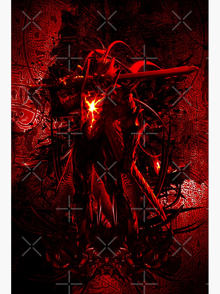 "Devil Form" Sticker by ZuleYang | Redbubble