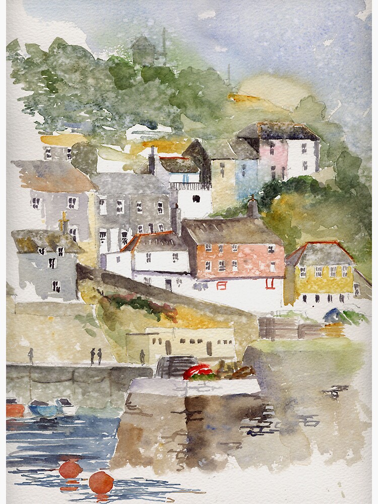 "Mevagissey, Cornwall" Art Print for Sale by artbyrachel | Redbubble