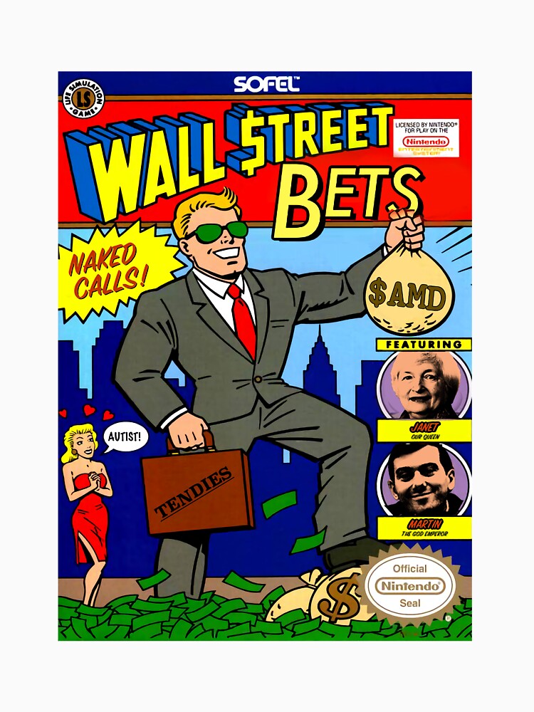 "Wallstreet Bets" T-shirt by bobbyaxelrod | Redbubble
