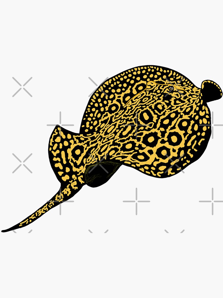 "Tiger Ray" Sticker for Sale by CielPetit | Redbubble