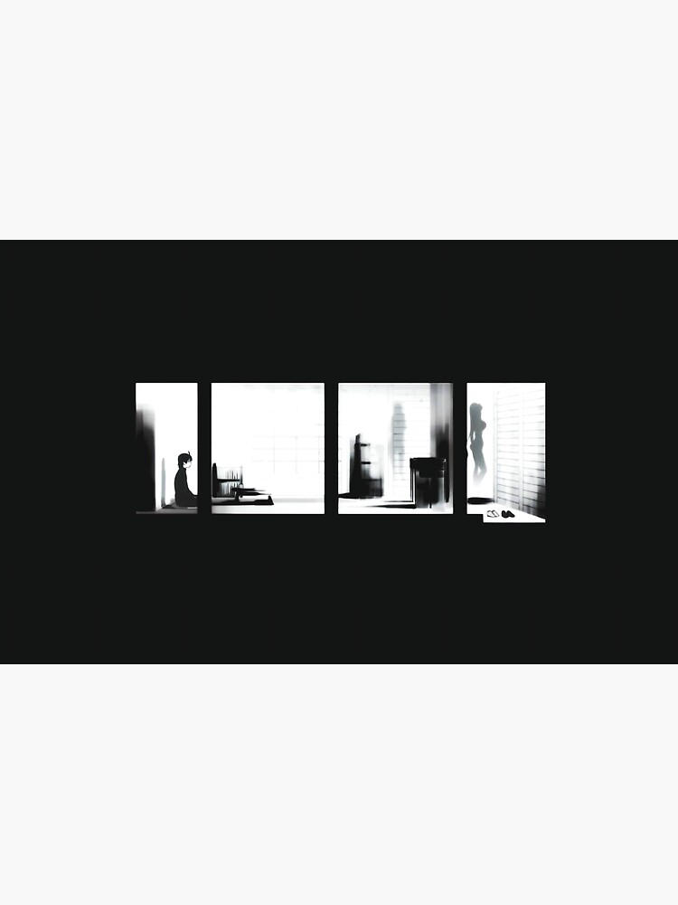 "Monogatari Shower" Sticker for Sale by nyancafe | Redbubble