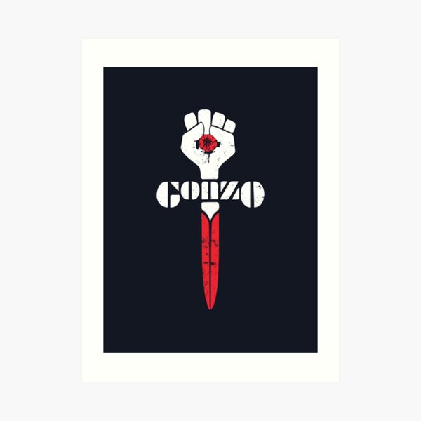 "Gonzo Symbol Hunter S Thompson" Art Print for Sale by quark | Redbubble