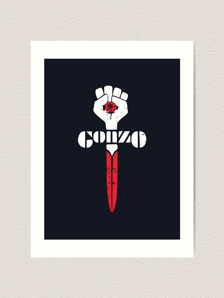 "Gonzo Symbol Hunter S Thompson" Art Print for Sale by quark | Redbubble