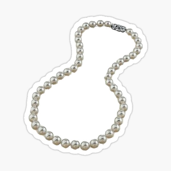 Pearl Necklace Stickers | Redbubble