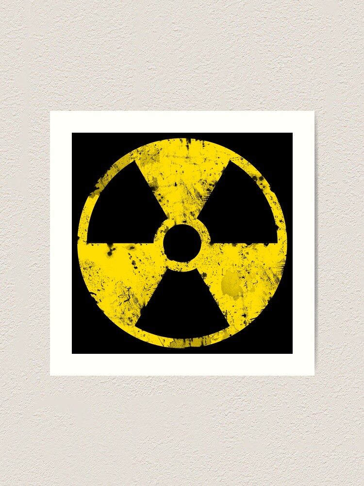 Radiation Symbol Tattoo