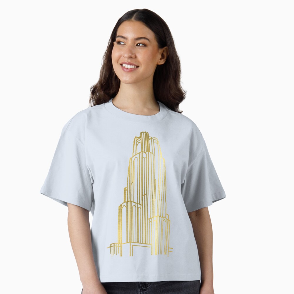 "Gold Cathedral of Learning" Sticker for Sale by colorful-kitten ...