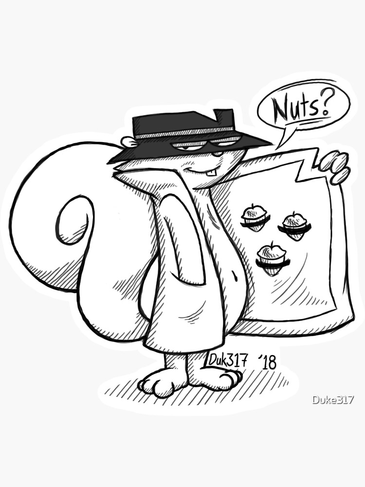 Pegatina «Dibujos animados de Secret Squirrel 90 Funny Funny» de ...