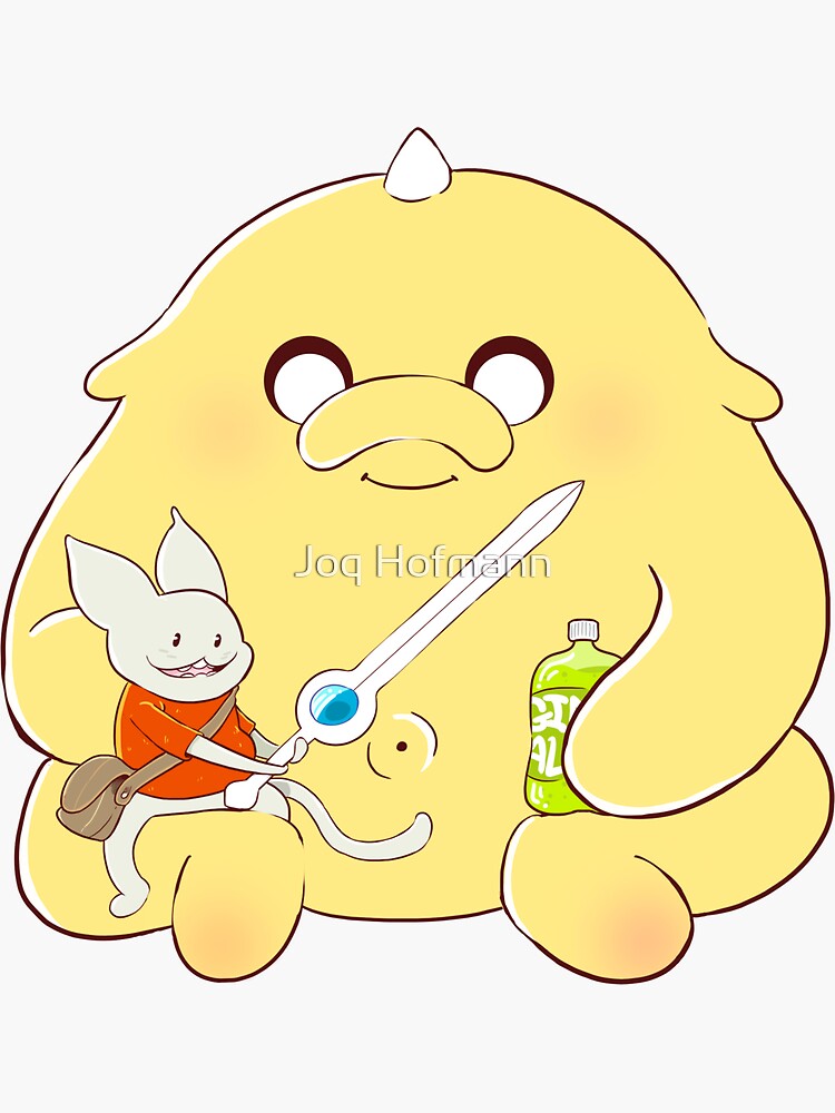 "Adventure Time - Shermy & Beth, the Pup Princess" Sticker for Sale by ...