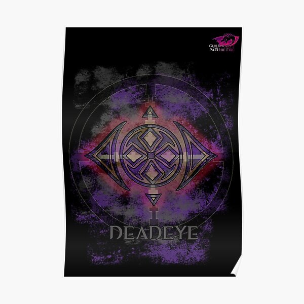 "Guild Wars 2 - Deadeye (Ladrón Francotirador)" Poster for Sale by ...