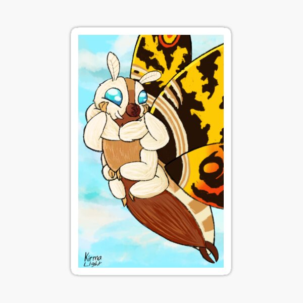 Mothra Stickers | Redbubble