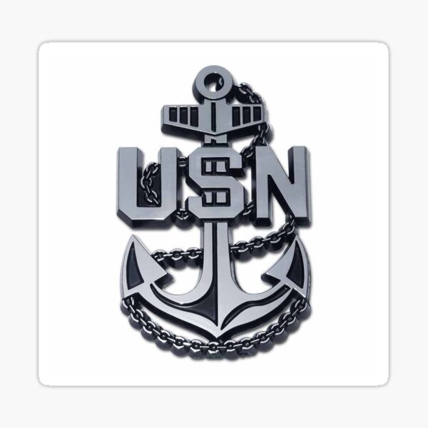 "USN" Sticker by skanner30 | Redbubble