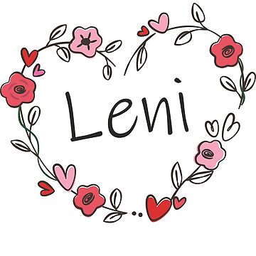 "Leni" Sticker for Sale by oleo79 | Redbubble
