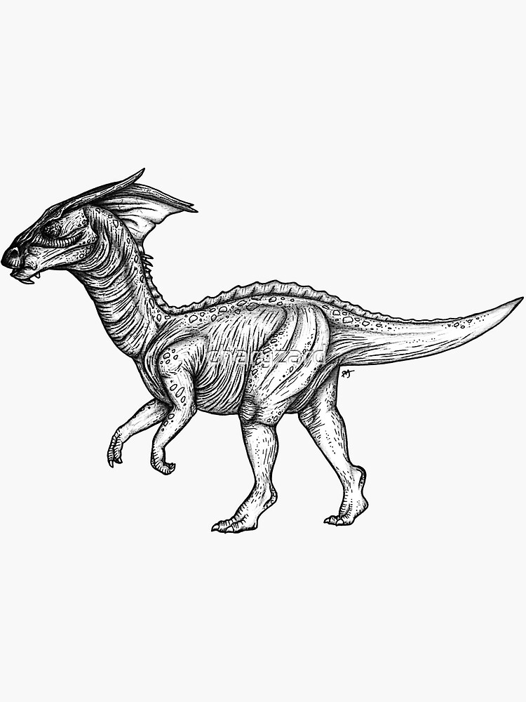 "ARK Parasaur" Sticker for Sale by charyzard | Redbubble