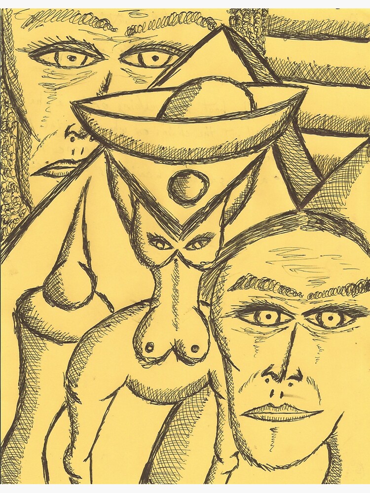 "pecking order" Sticker for Sale by wormink | Redbubble