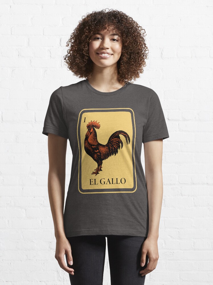 "Mexican El Gallo Loteria Shirt I traditional" T-shirt for Sale by ...