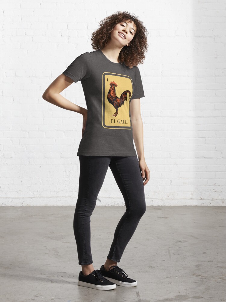 "Mexican El Gallo Loteria Shirt I traditional" T-shirt for Sale by ...