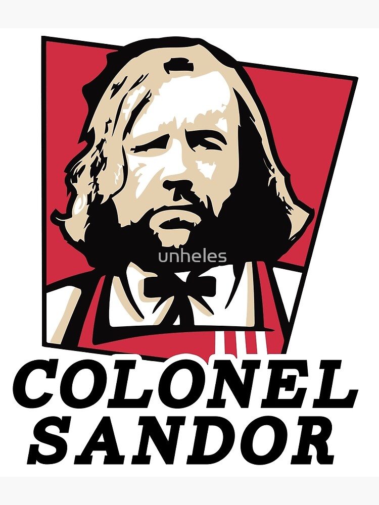 "Colonel Sandor" Art Print for Sale by unheles | Redbubble