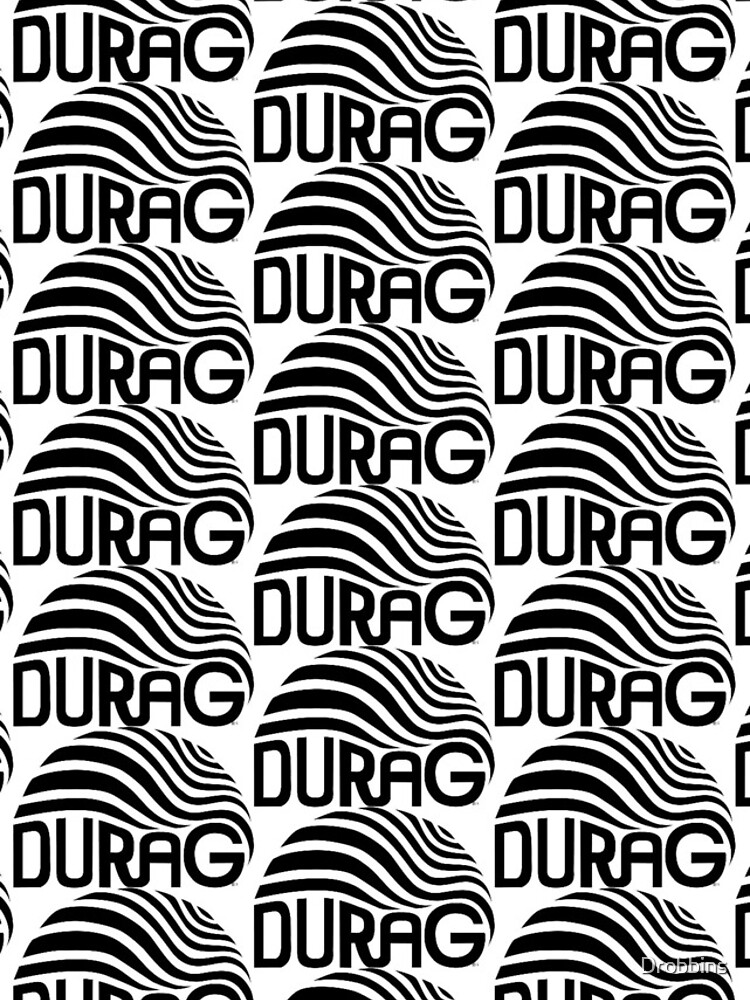 "DURAG LOGO (BLACK)" iPhone Case for Sale by Drobbins | Redbubble