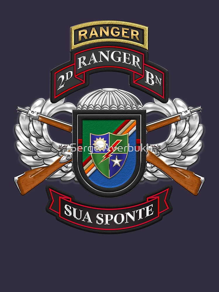"2nd Ranger Battalion - Army Rangers Special Edition over Blue Velvet ...