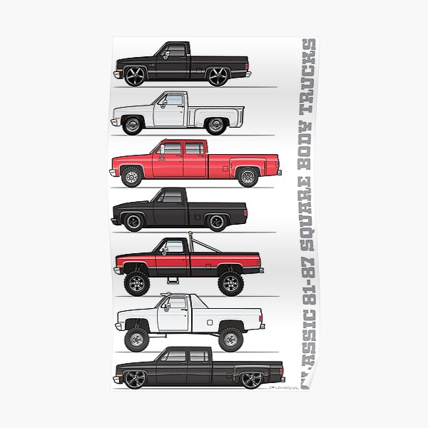 Square Body Wall Art | Redbubble