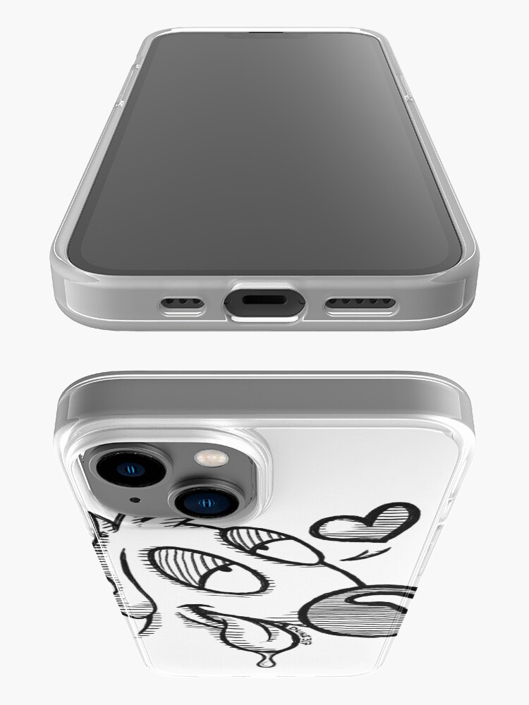 "Dog Mouth Watering Cute Rule34 CatDog Cat Cartoon" iPhone Case for ...