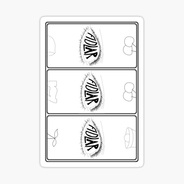 "FIDLAR Slot Machine Fan Art Vertical" Sticker for Sale by cassbag ...