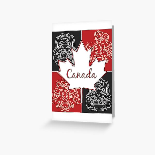 Canadian First Nations Greeting Cards | Redbubble