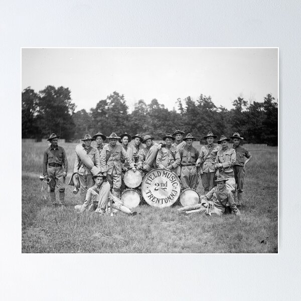 "Field Music Band, 1925. Vintage Photo" Poster for Sale by historyphoto ...