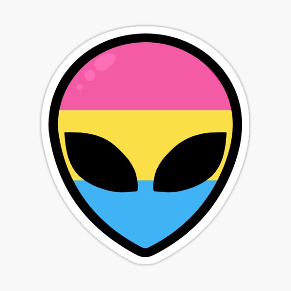 "Pan Alien" Sticker for Sale by Lataly | Redbubble