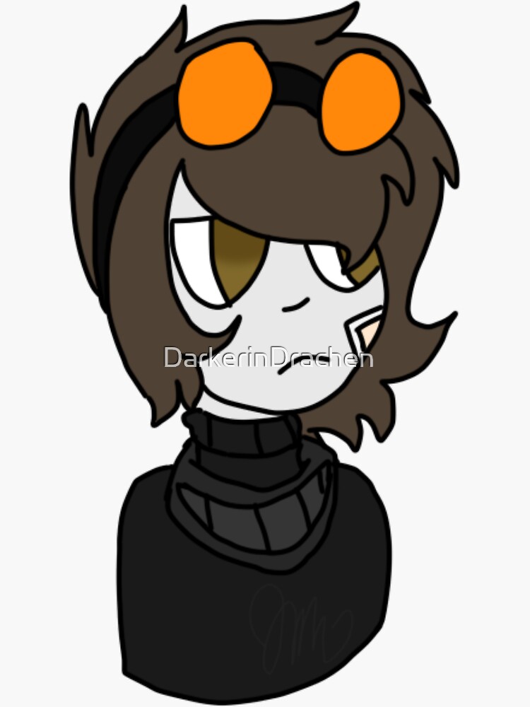 "Ticci toby" Sticker for Sale by DarkerinDrachen | Redbubble