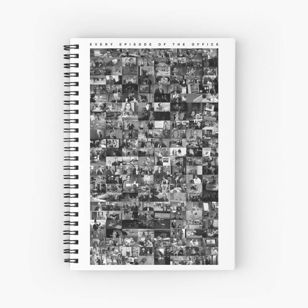 "Every Episode of The Office" Spiral Notebook for Sale by whermansehr ...