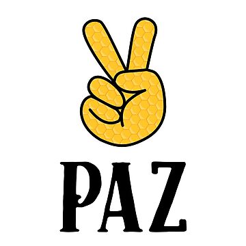 "Paz" Sticker for Sale by LatinoTime | Redbubble