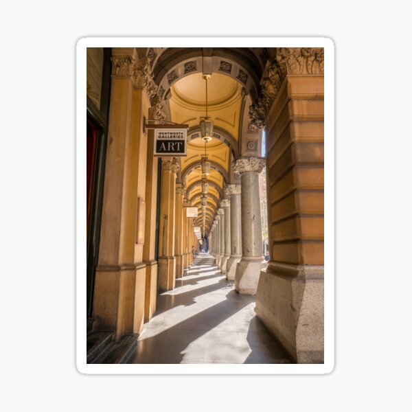 "GPO Building, Martin Place, Sydney" Sticker for Sale by rossacampbell ...