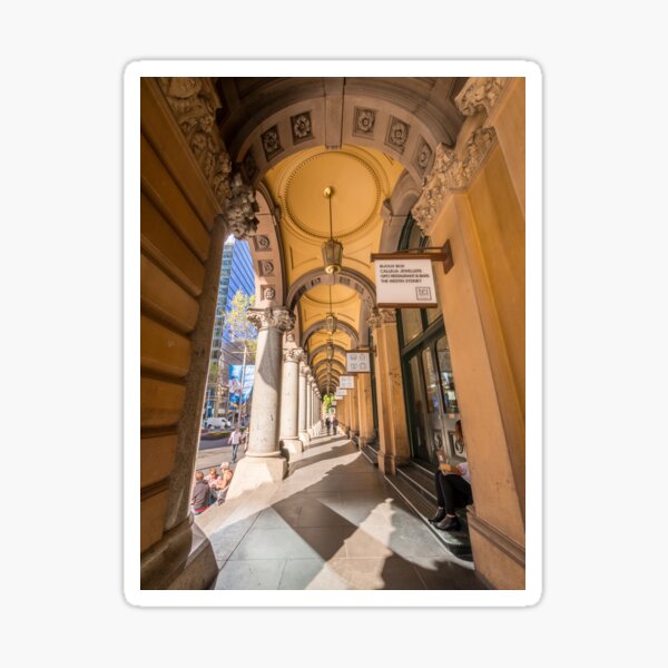 "GPO Building, Martin Place, Sydney" Sticker for Sale by rossacampbell ...