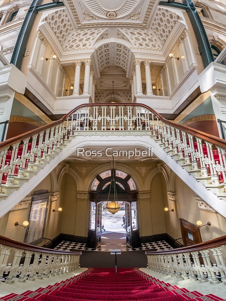 "Interior of GPO Building, Martin Place, Sydney" Canvas Print for Sale ...