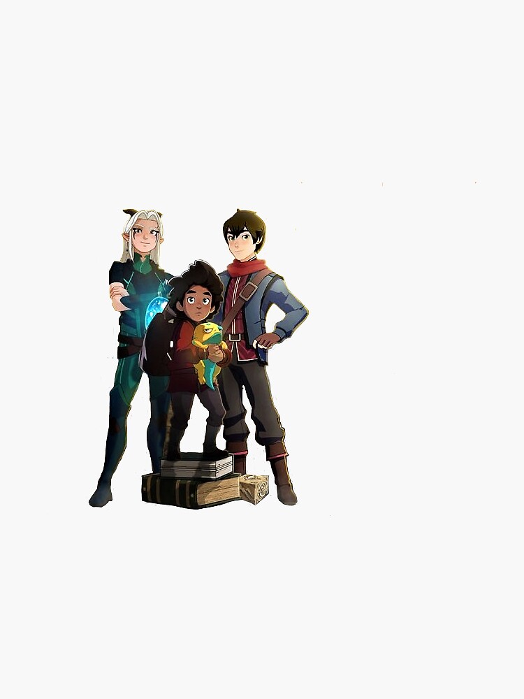 "the dragon prince" Sticker for Sale by Alicia tries Art | Redbubble